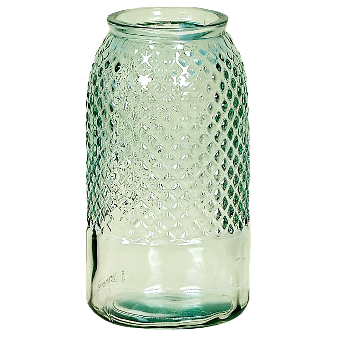 Jarrón Labrado Verde – El Taller de Lucía